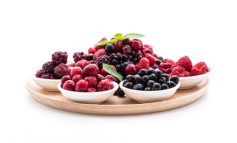 Los beneficios de los frutos rojos en la dieta