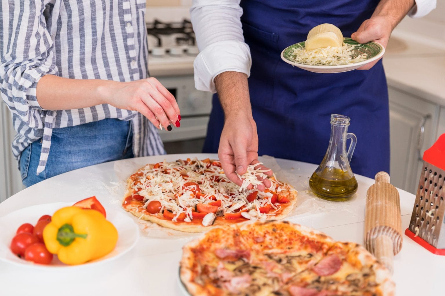 Las 2 mejores opciones de pizza para no subir de peso